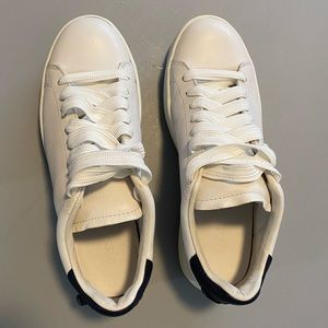 Coach | Shoes | Authentic Coach C1 Whitemidnight Navy Leather Sneakers ...